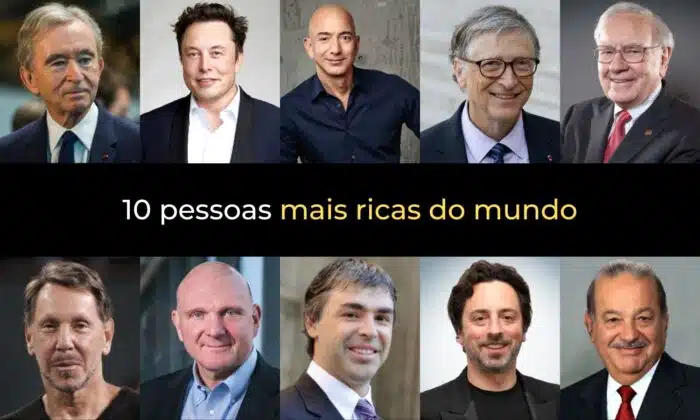 As 10 pessoas mais ricas do mundo [ [current_date format='Y ...