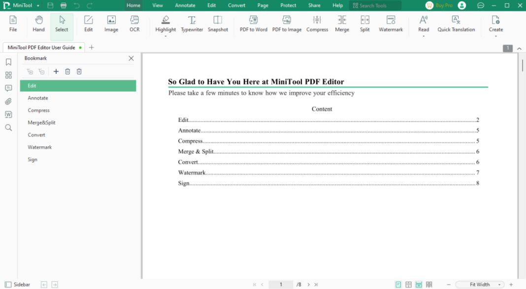 Minitool PDF Editor • Proddigital