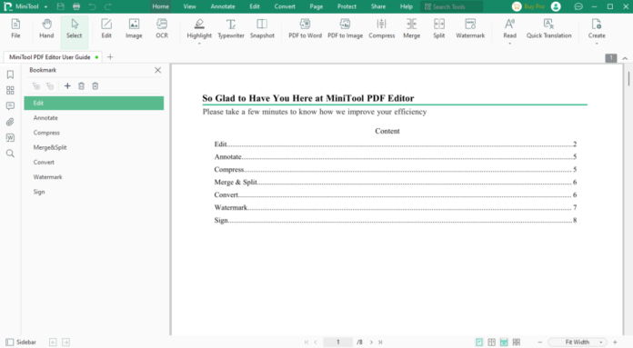Minitool PDF Editor • Proddigital