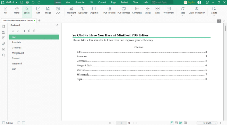 Minitool PDF Editor • Proddigital