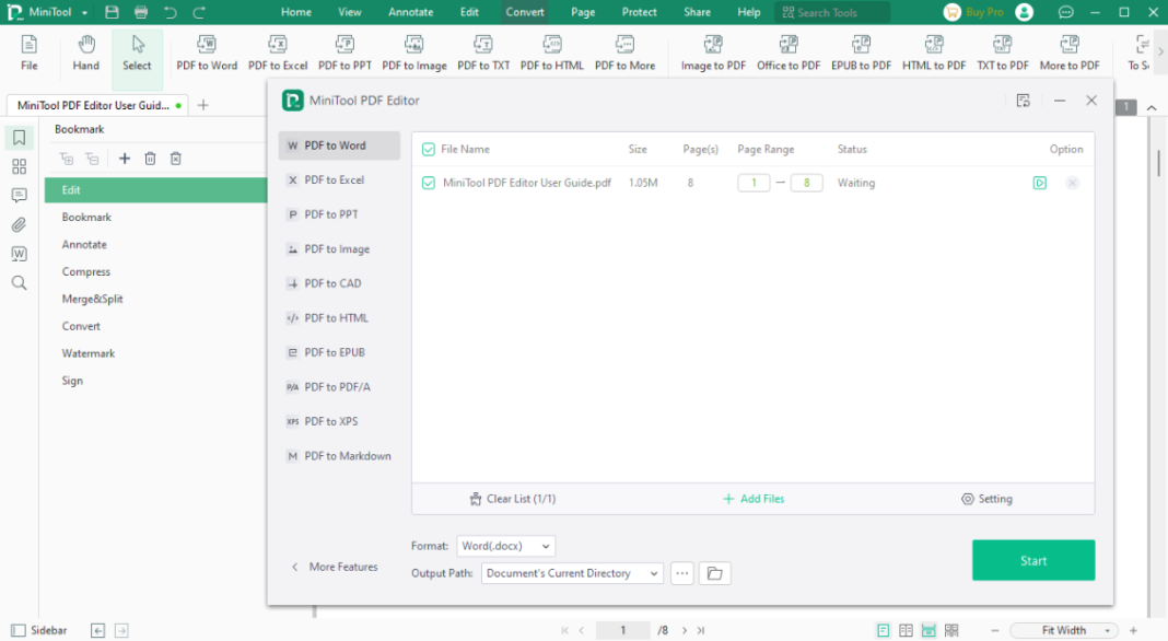 Minitool PDF Editor • Proddigital